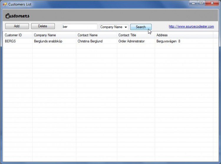 How To Add Update Delete Record With Search Function Sourcecodester